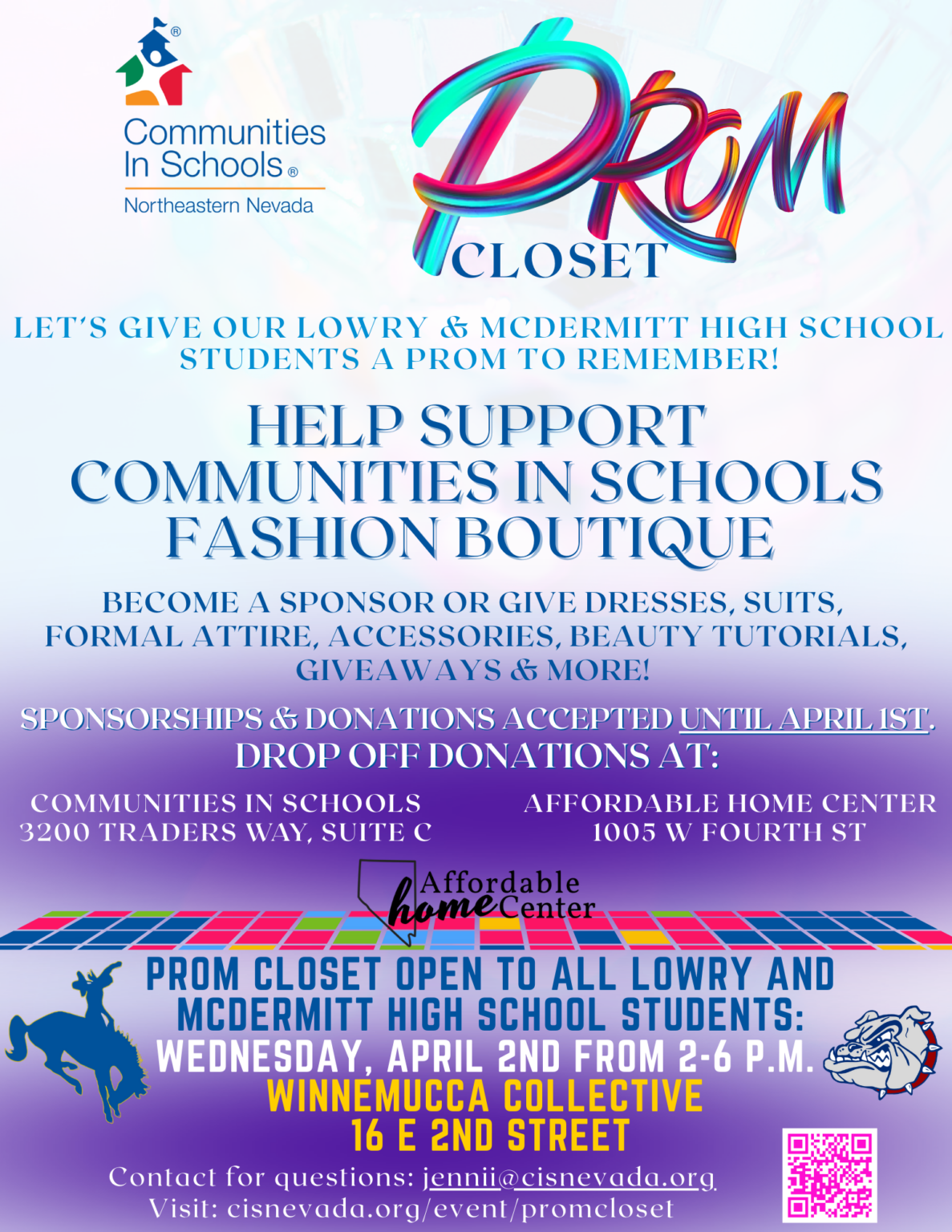 Humboldt Prom Closet 2025 | CIS Nevada